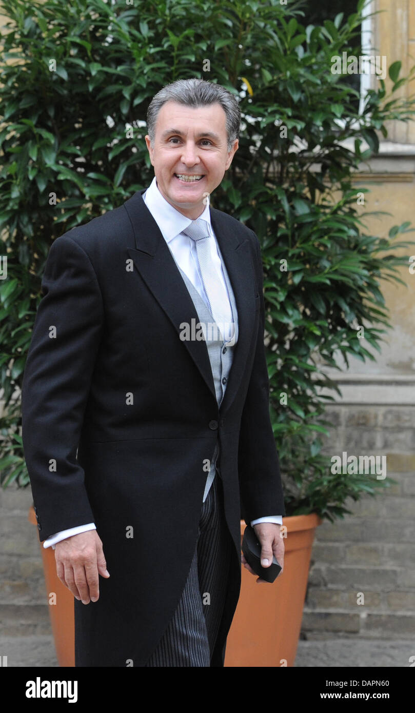 Prince Radu of Rumania arrives for the church wedding of Georg ...