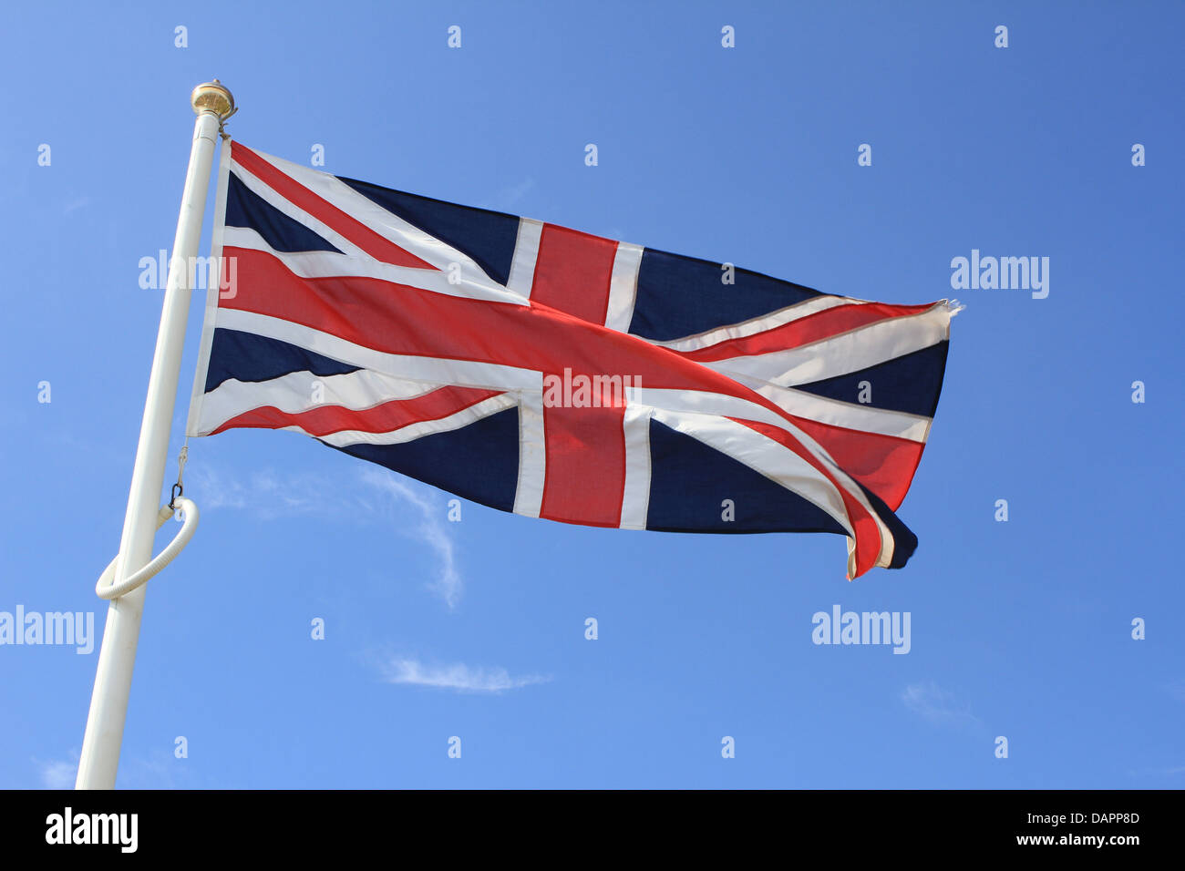 Flying the flag Stock Photo - Alamy