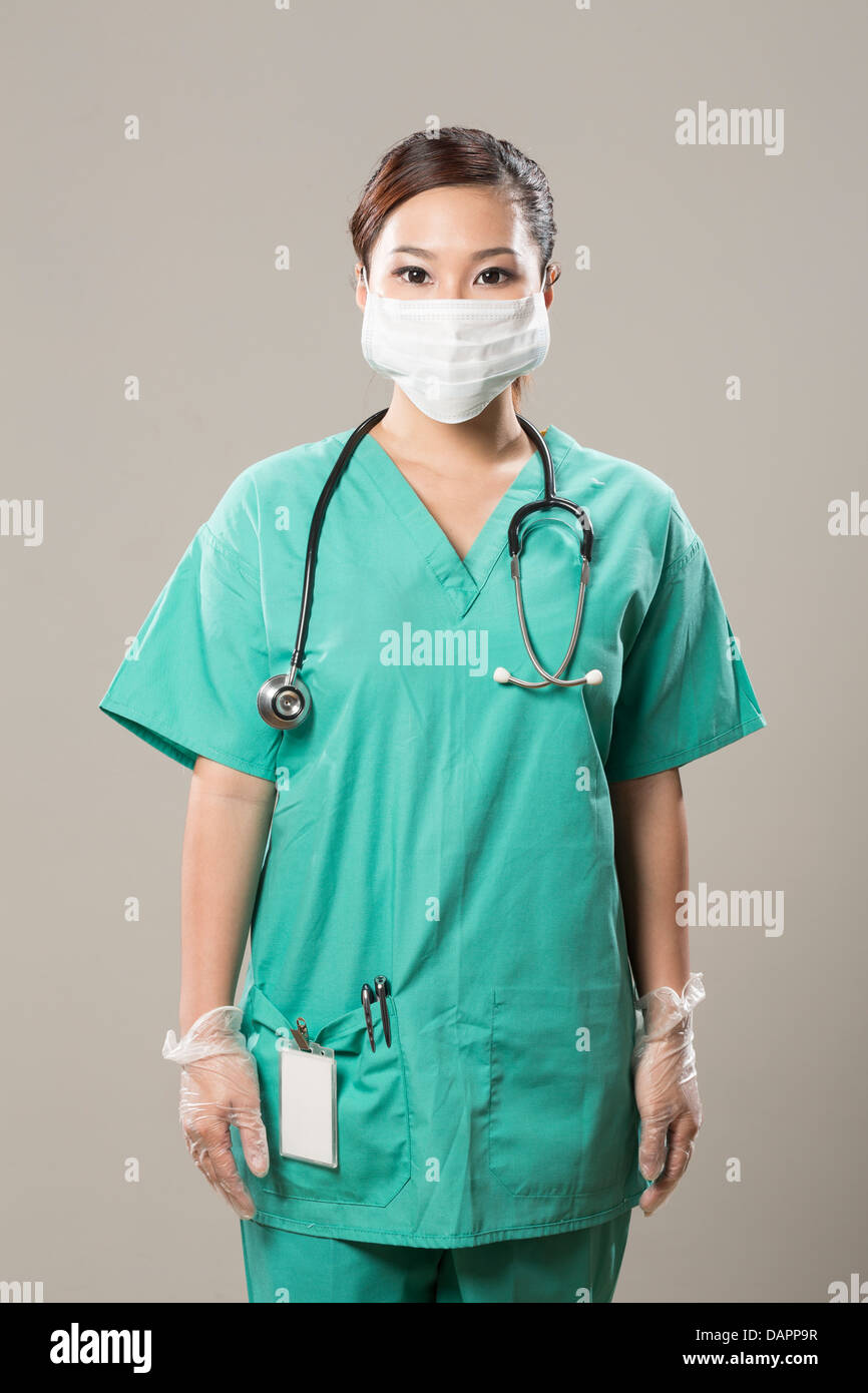 Portrait of a Chinese Female surgeon Stock Photo - Alamy