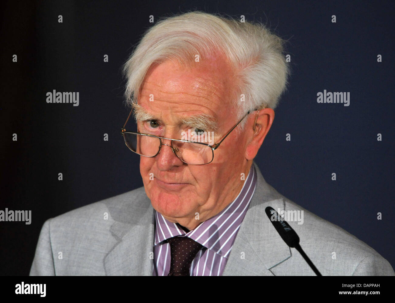 British writer John le Carre, whose real name is David Cornwell ...