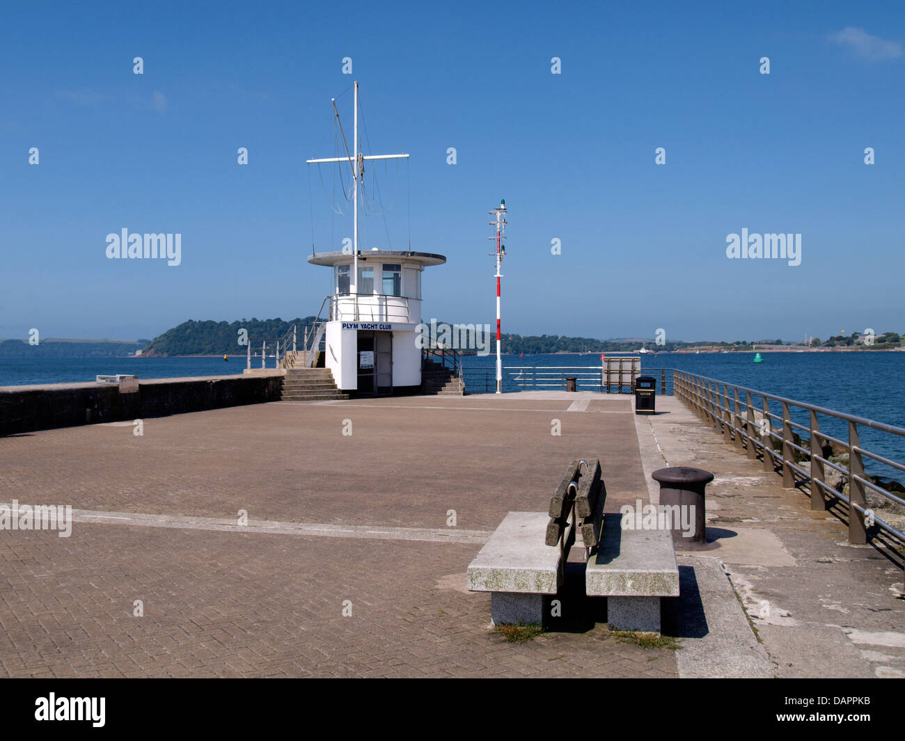 Mountbatten breakwater hi-res stock photography and images - Alamy