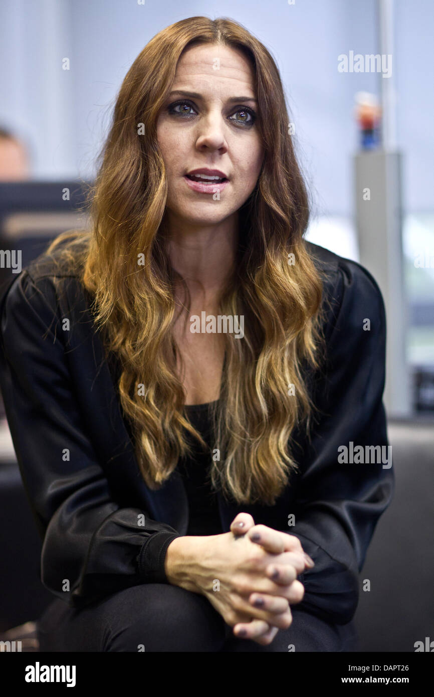 The British singer Melanie Jayne Chisholm presents her new album 'The ...