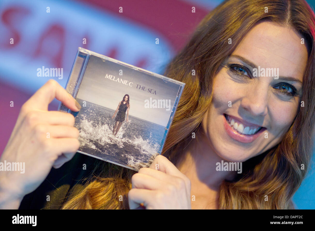 The British singer Melanie Jayne Chisholm presents her new album 'The ...