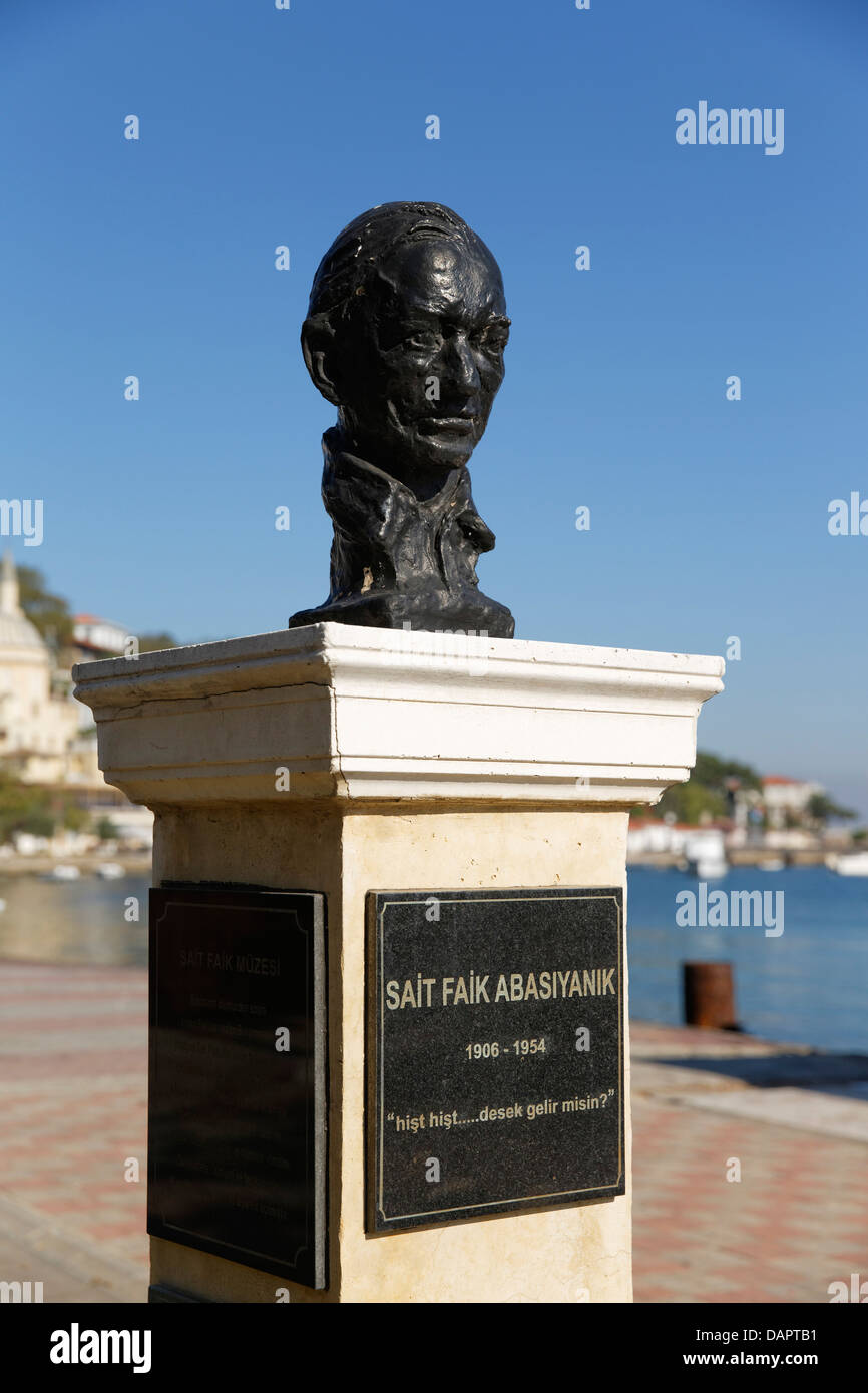 Turkey, Istanbul, View of Sait Faik memorial at Burgazada island Stock ...