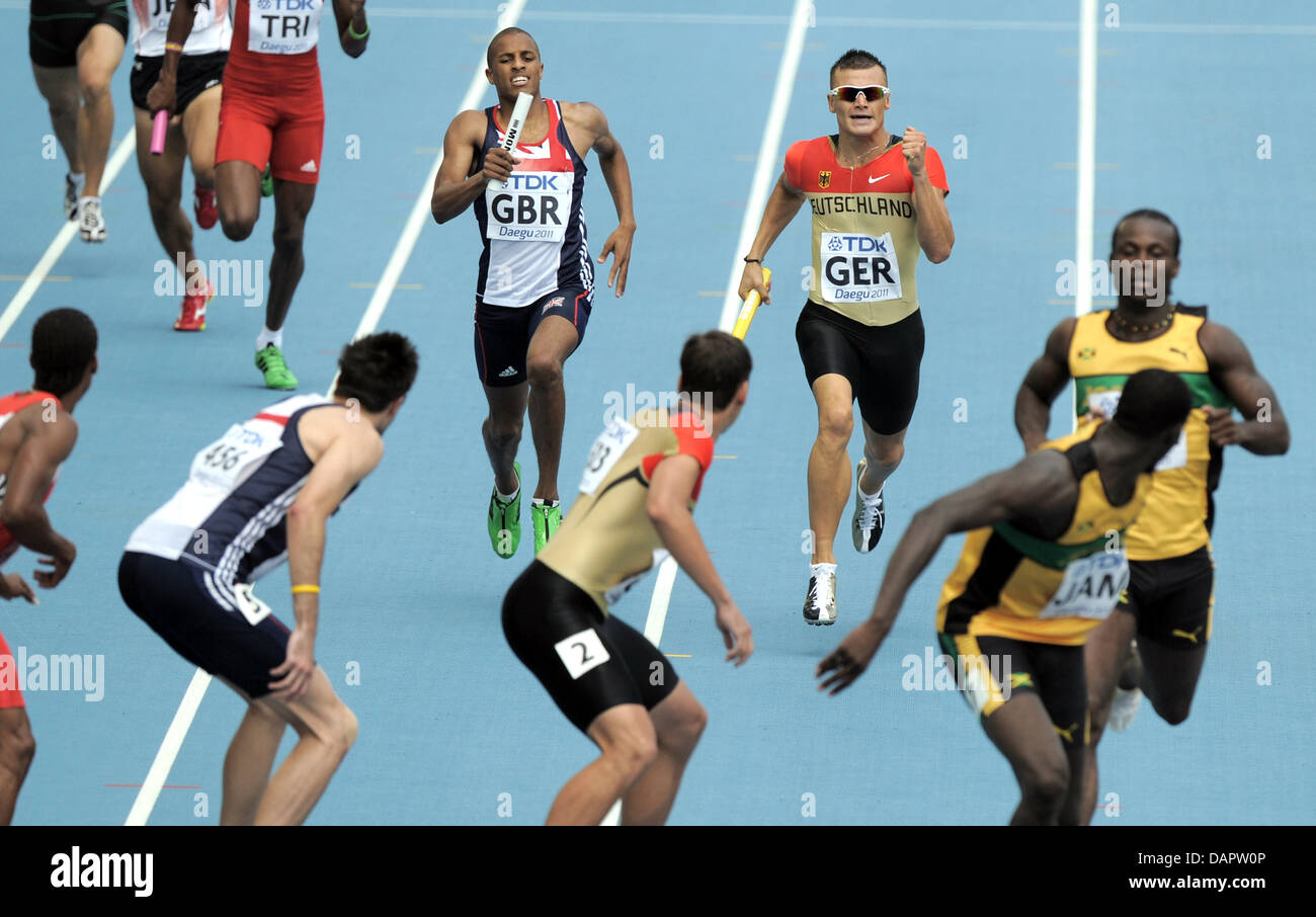 Eric Krueger (back, 2nd R) and Thomas Schneider (front, 2nd R)of ...