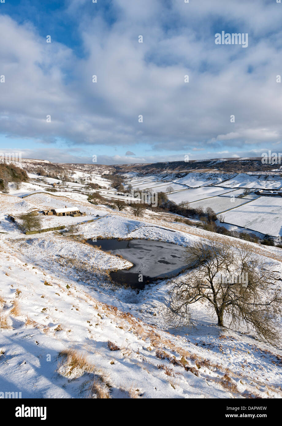 A view looking north up Rosedale Northdale Stock Photo - Alamy