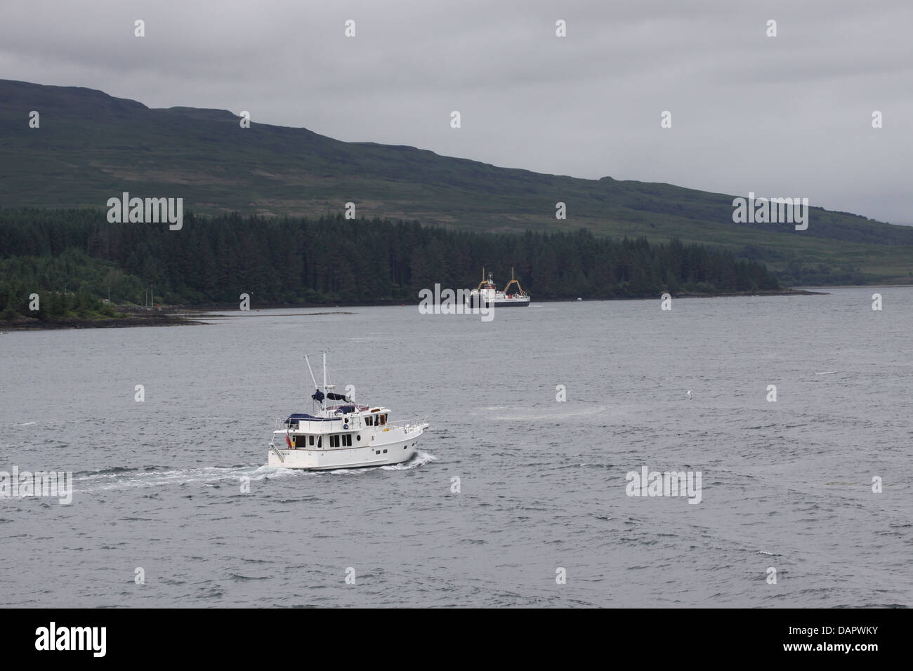 Isle Mull Lochaline Fishnish Ferry High Resolution Stock Photography ...