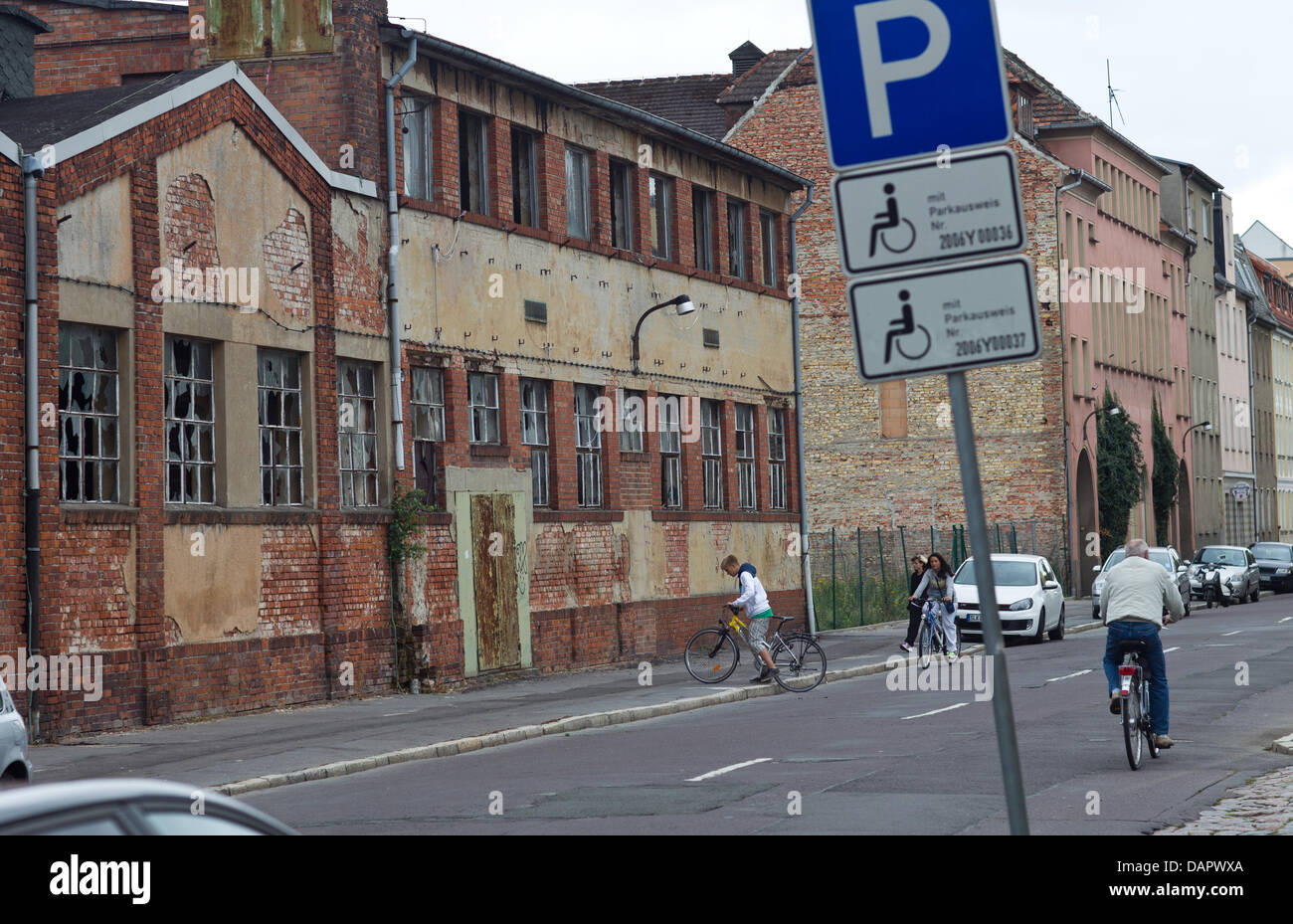 Vacant production sites of the former people-owned enterprise (VEB ...