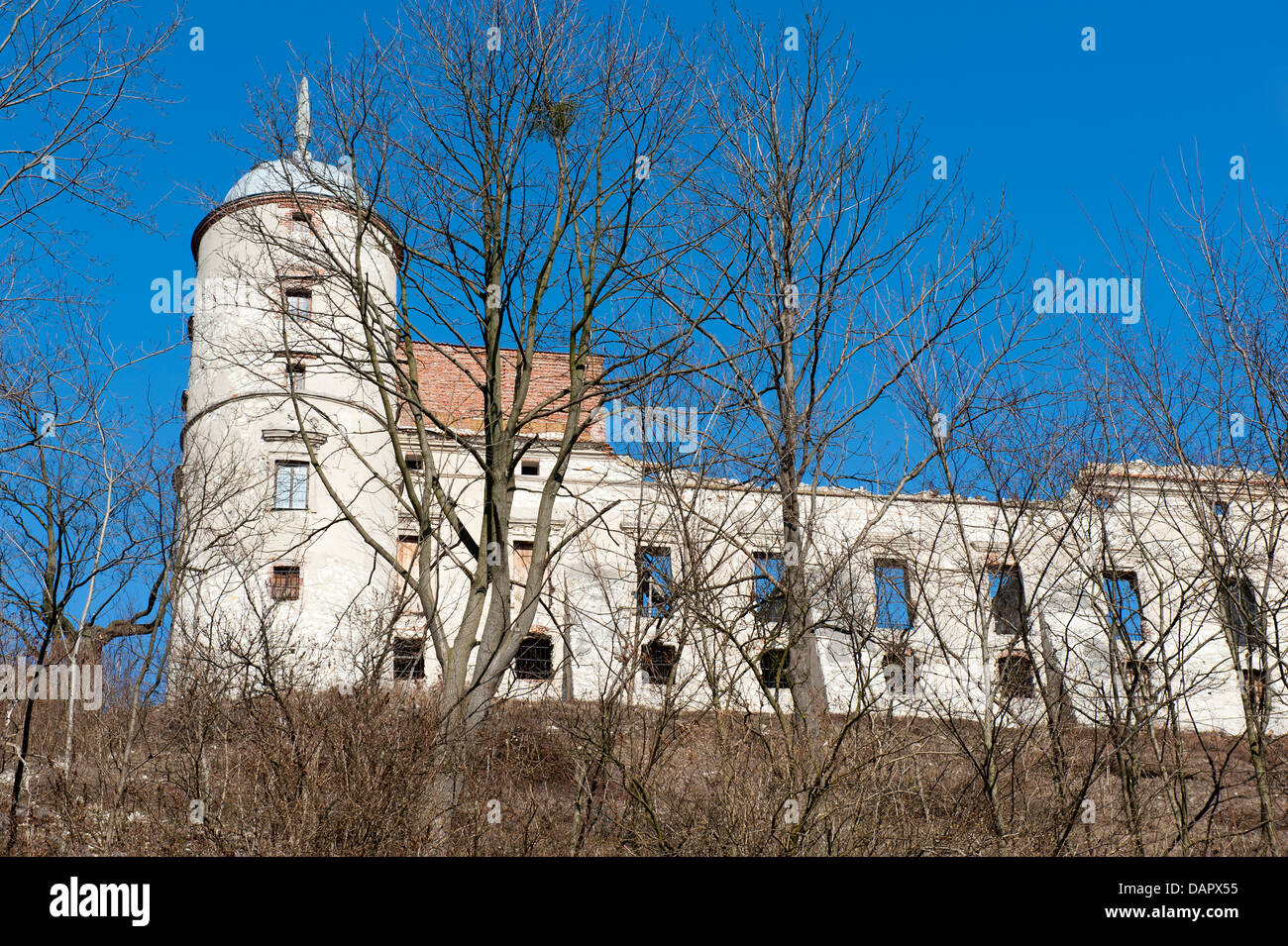 Castle in Janowiec, Poland Stock Photo - Alamy