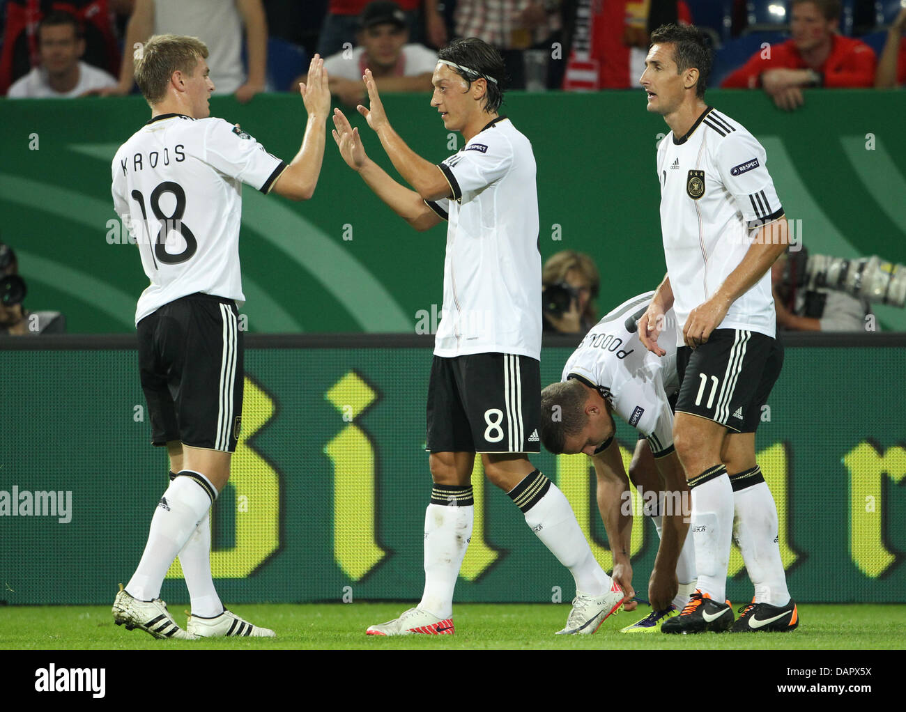 Miroslav klose mesut ozil germany hi-res stock photography and images ...