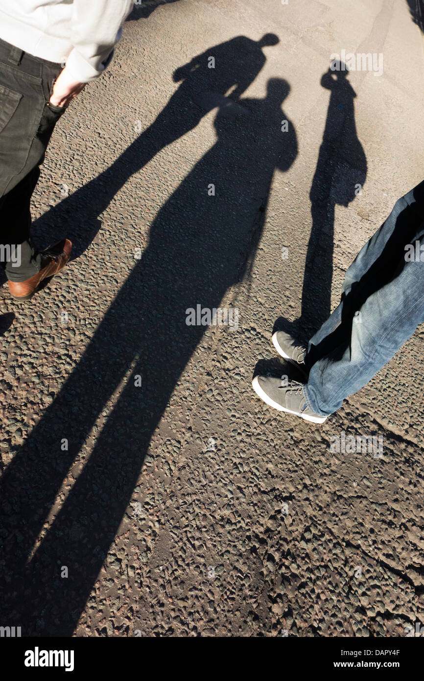 Long Shadows at sunset - Christ Church College, Oxford Stock Photo - Alamy