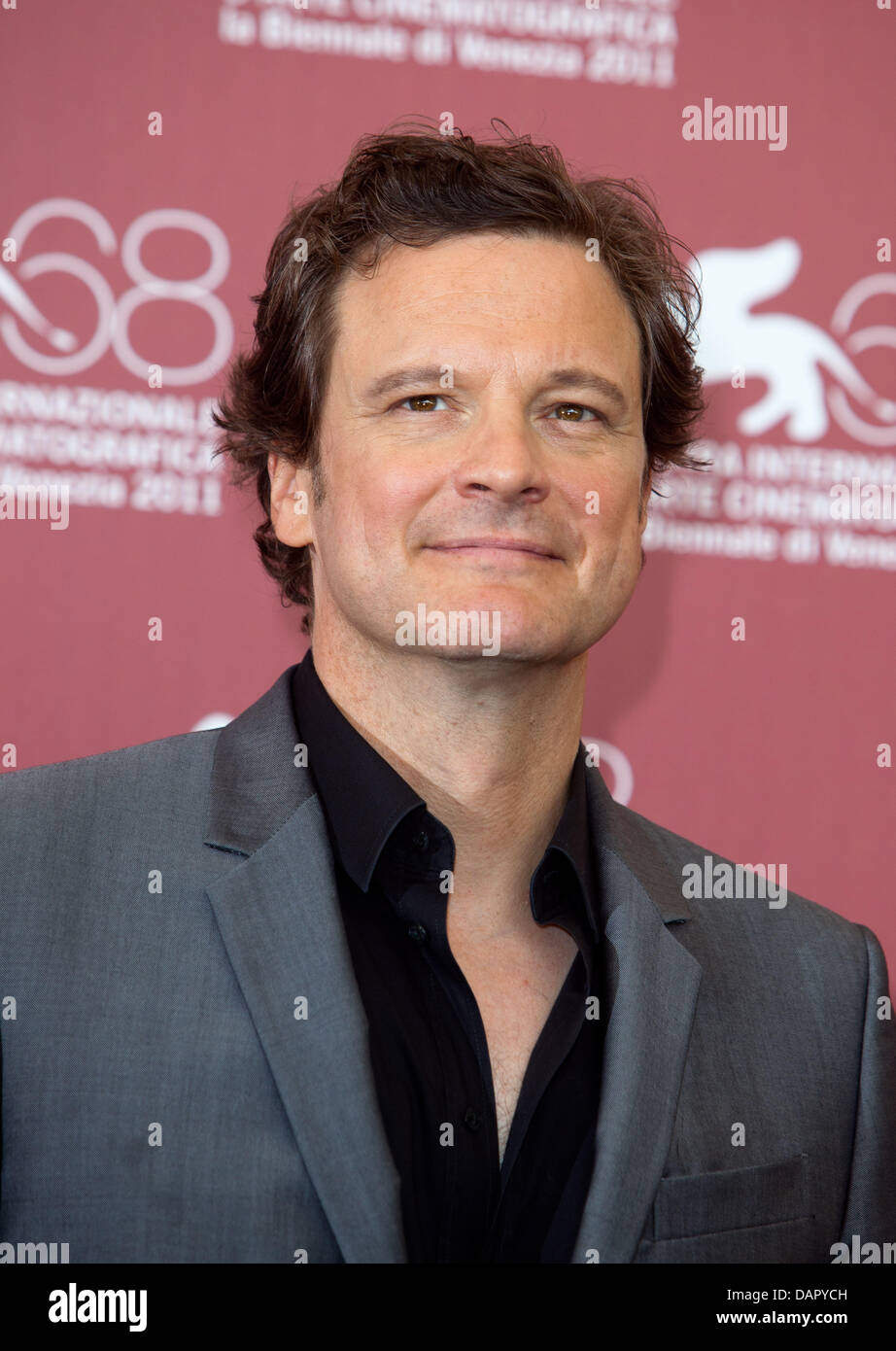 British actor Colin Firth poses during the photocall for the film ...