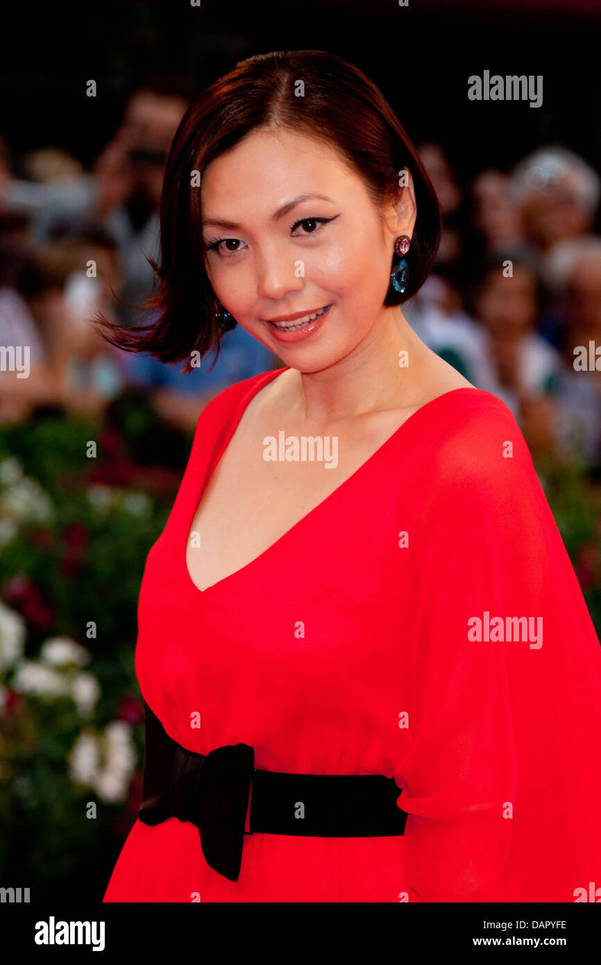 Chinese singer Kit Chan arrives at the premiere of 'Tinker, Taylor ...