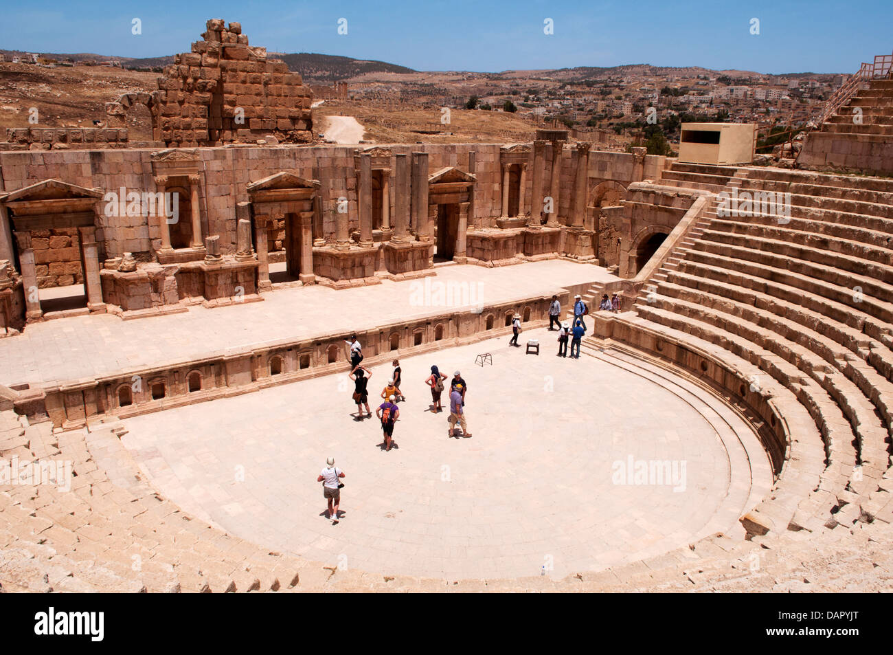 Southern theater jerash hi-res stock photography and images - Alamy