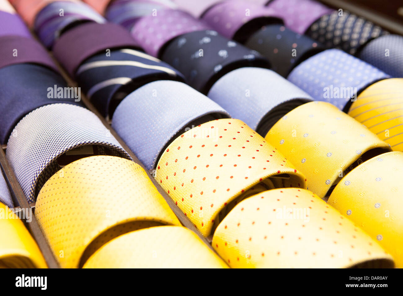 Tie display hi-res stock photography and images - Alamy