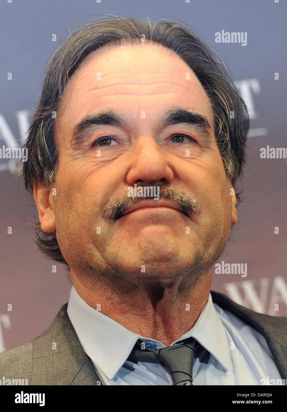 A file picture taken on 12 October 2010 shows US director Oliver Stone ...