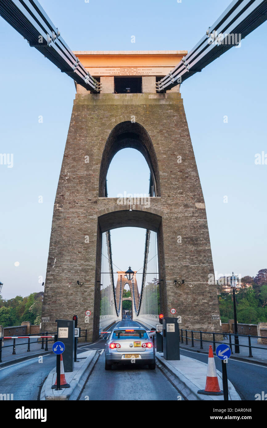 England, Somerset, Bristol, Clifton Suspension Bridge Stock Photo - Alamy