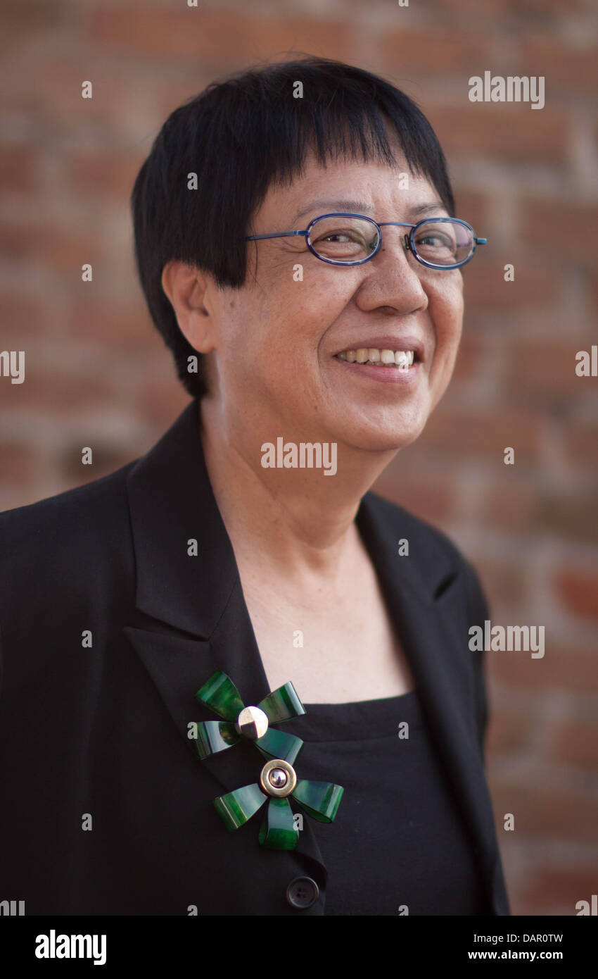 Chinese director Ann Hui poses to promote the film 'Tao Jie' at the ...