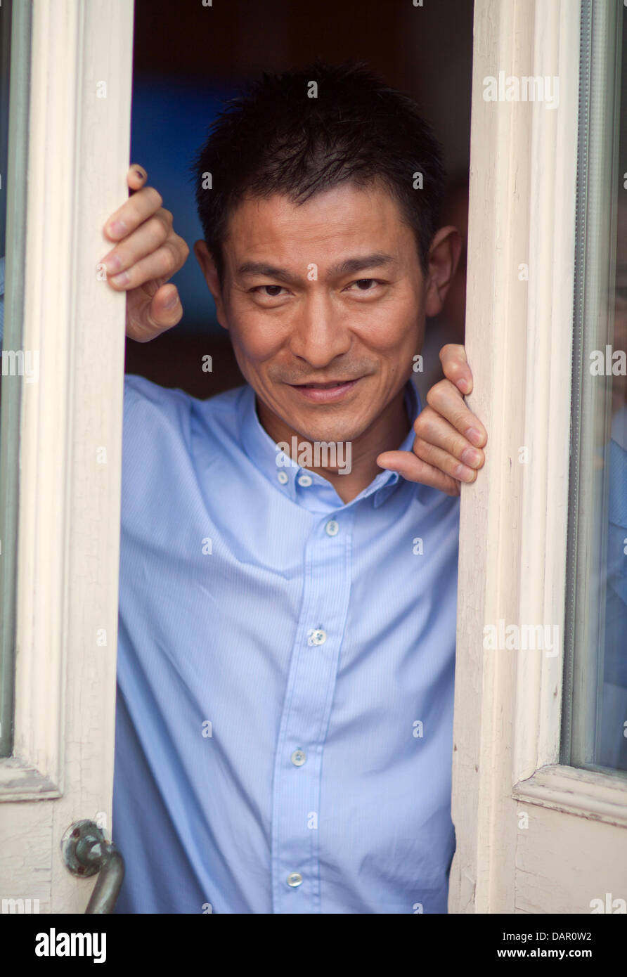 Chinese actor Andy Lau poses to promote the film 'Tao Jie' at the 68th ...
