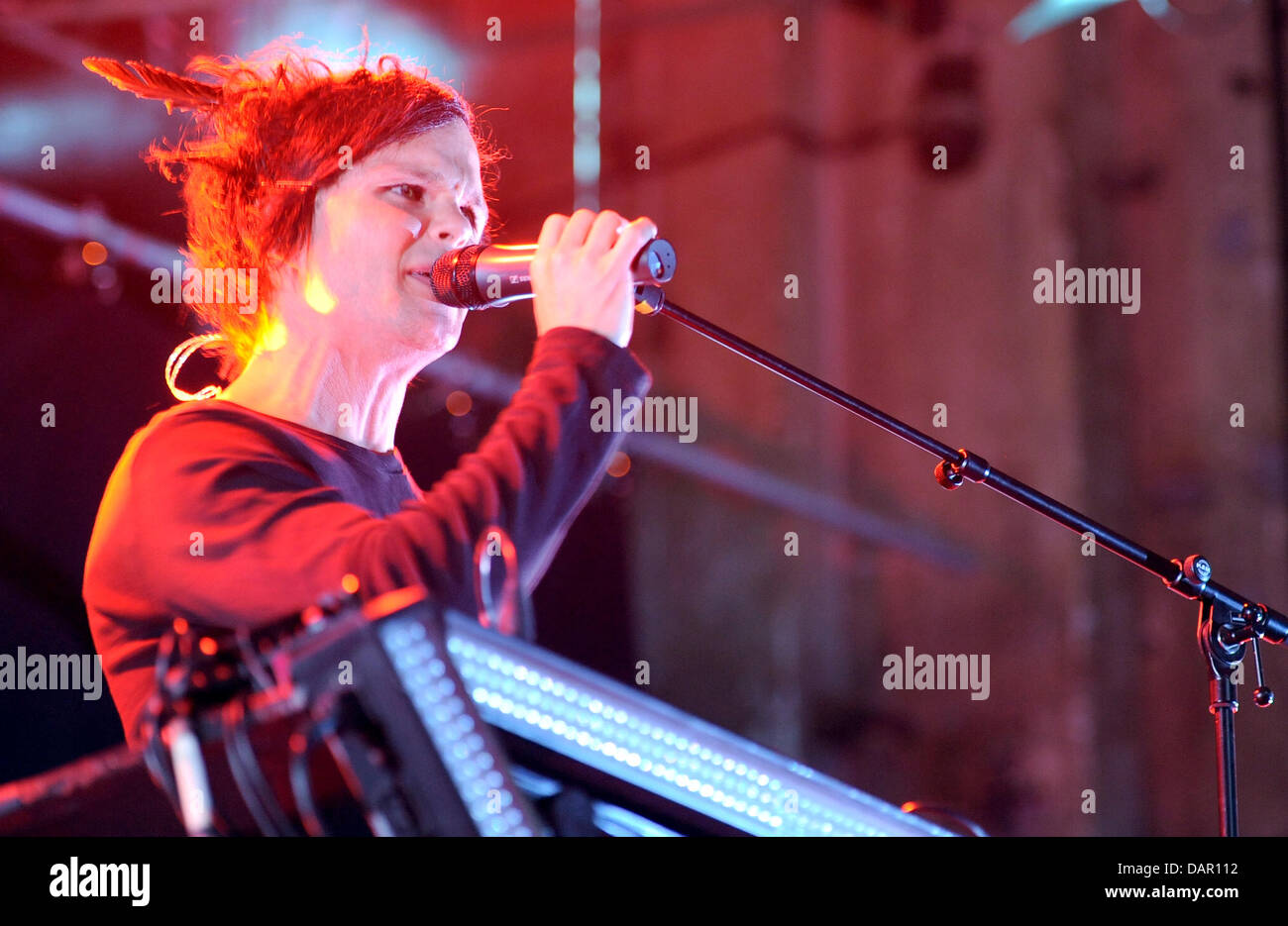 Finnish singer Lauri Ylonen, also known as the lead singer of the ...