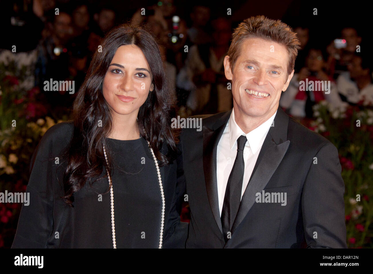 Willem dafoe and wife giada colagrande hi-res stock photography and ...