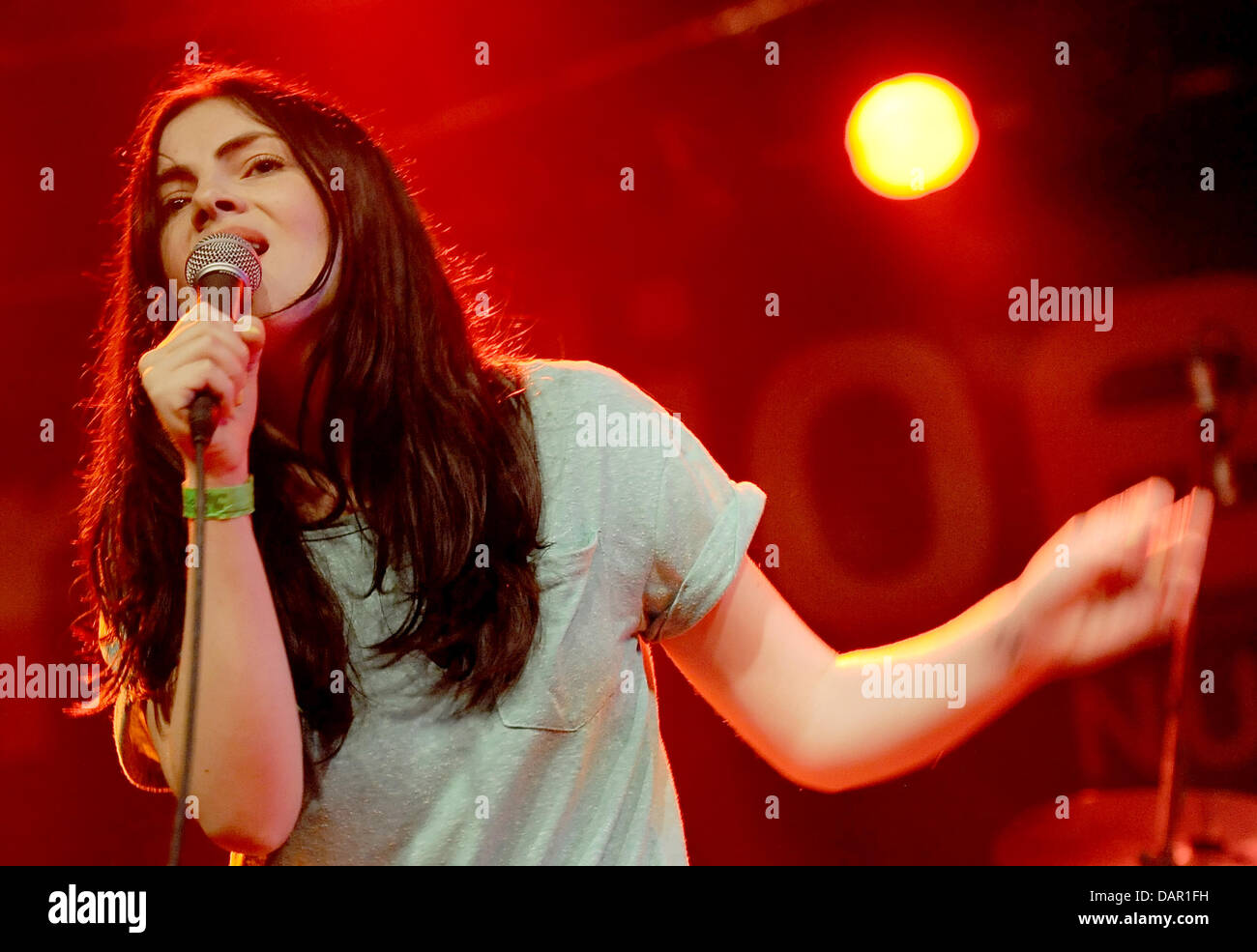 Polish singer-songwriter Julia Marcell performs at C-Club during Berlin ...
