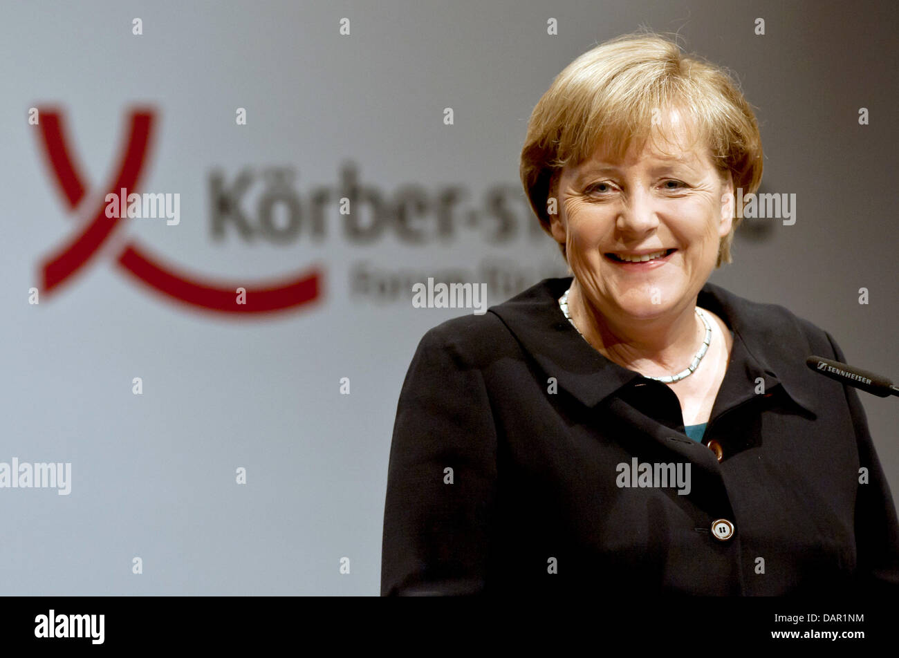 German Chancellor Angela Merkel speaks on occasion of the 50th ...