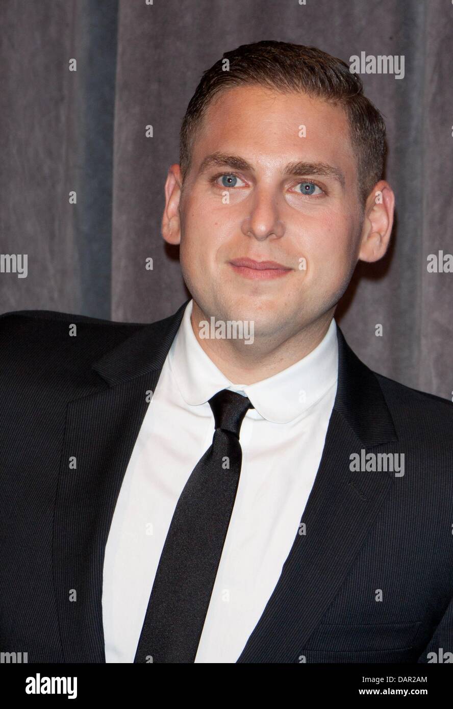 US actor Jonah Hill arrives at the premiere of "Moneyball" at the ...
