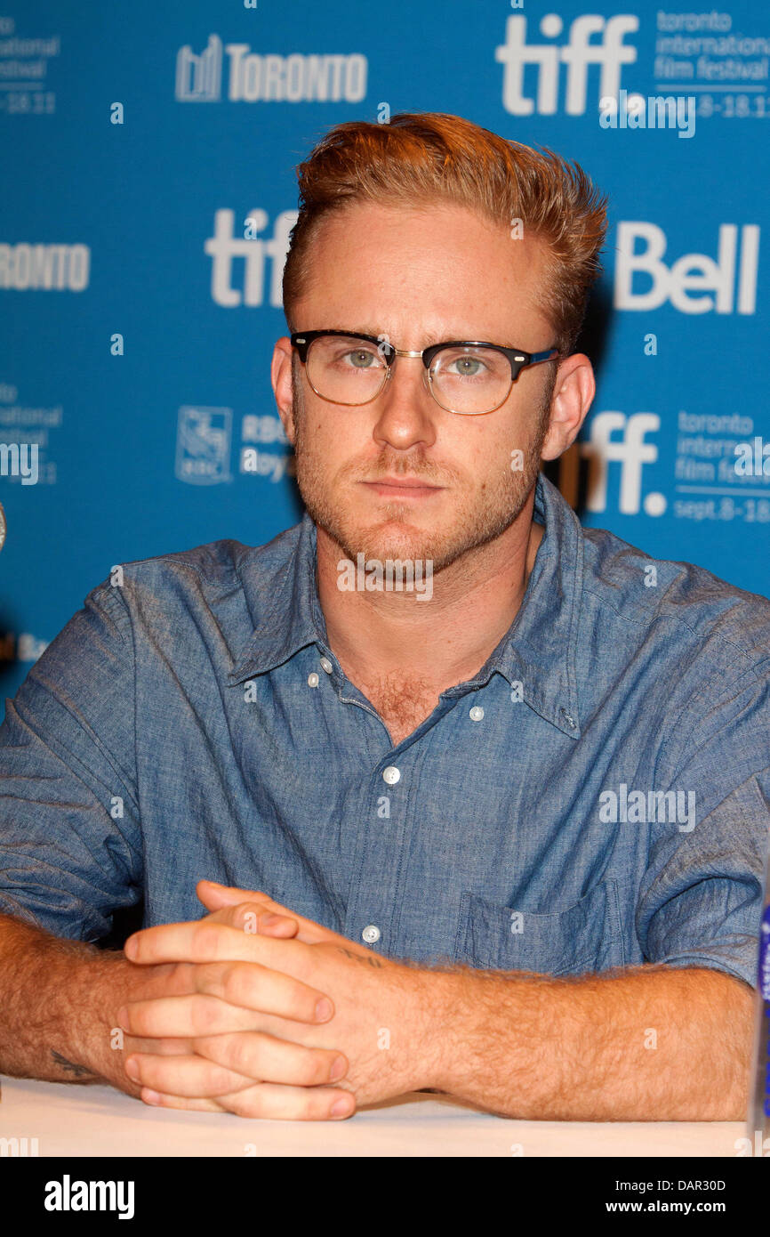 Actor Ben Foster attends the press conference of "360" at the Toronto ...