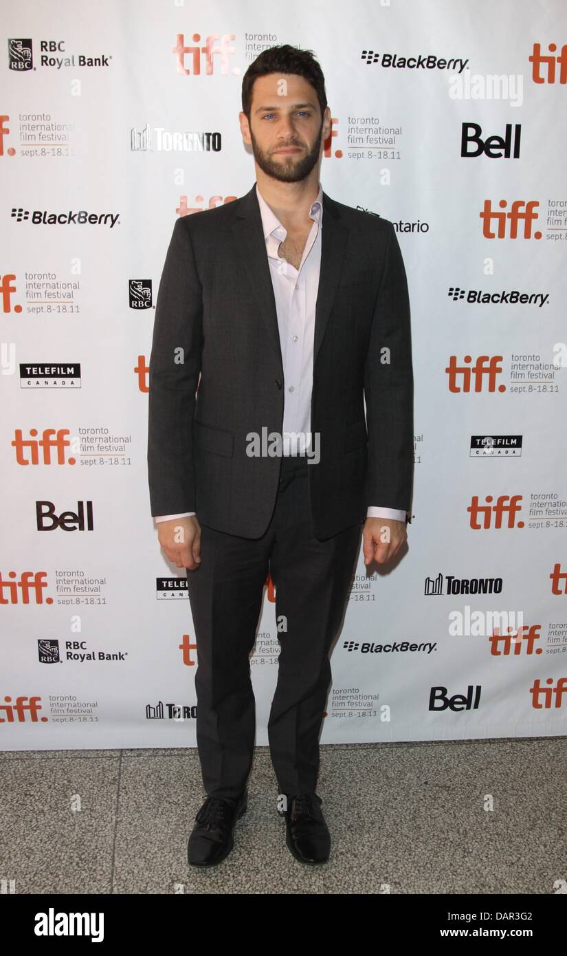 US actor Justin Bartha attends the premiere of "Dark Horse" during the ...