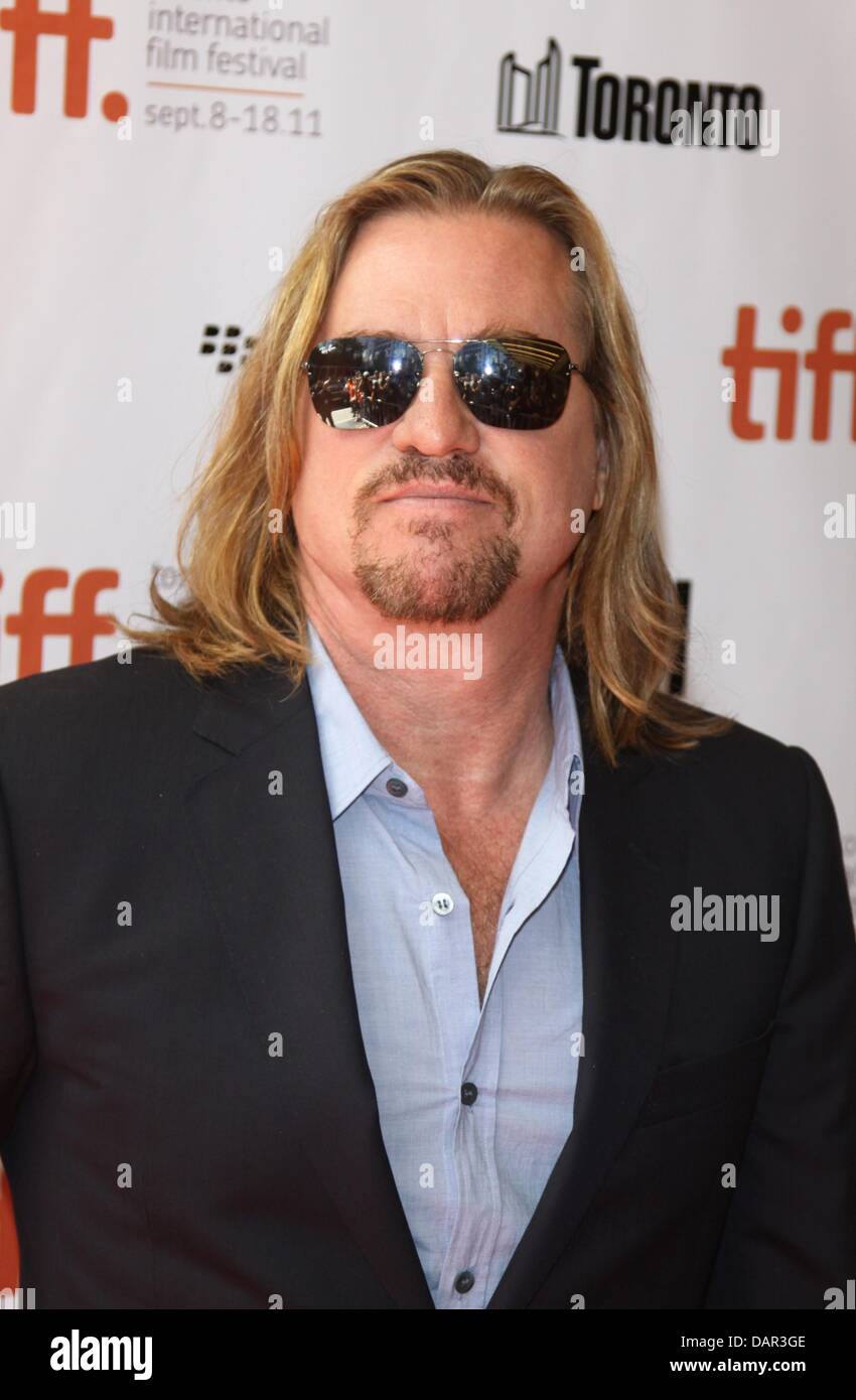 US actor Val Kilmer attends the premiere of "Twixt" during the Toronto ...