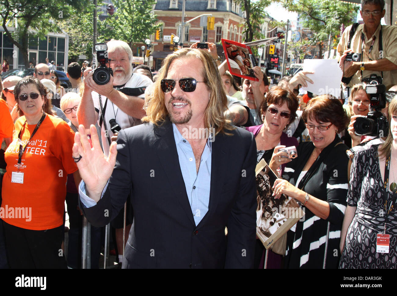 US actor Val Kilmer attends the premiere of "Twixt" during the Toronto ...