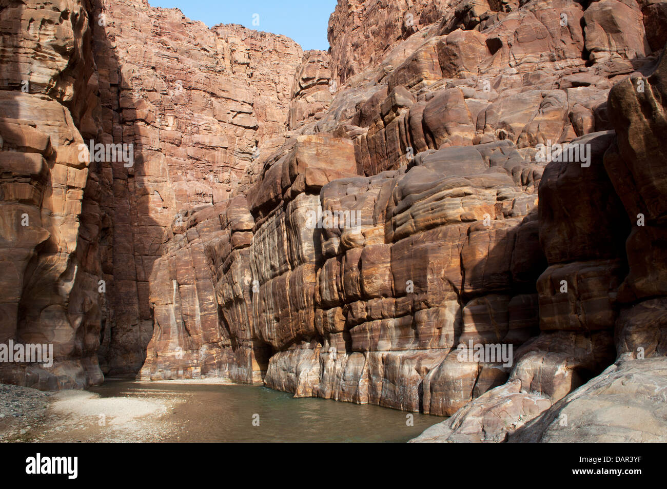 Wadi Mujib Canyon, Jordan Stock Photo - Alamy
