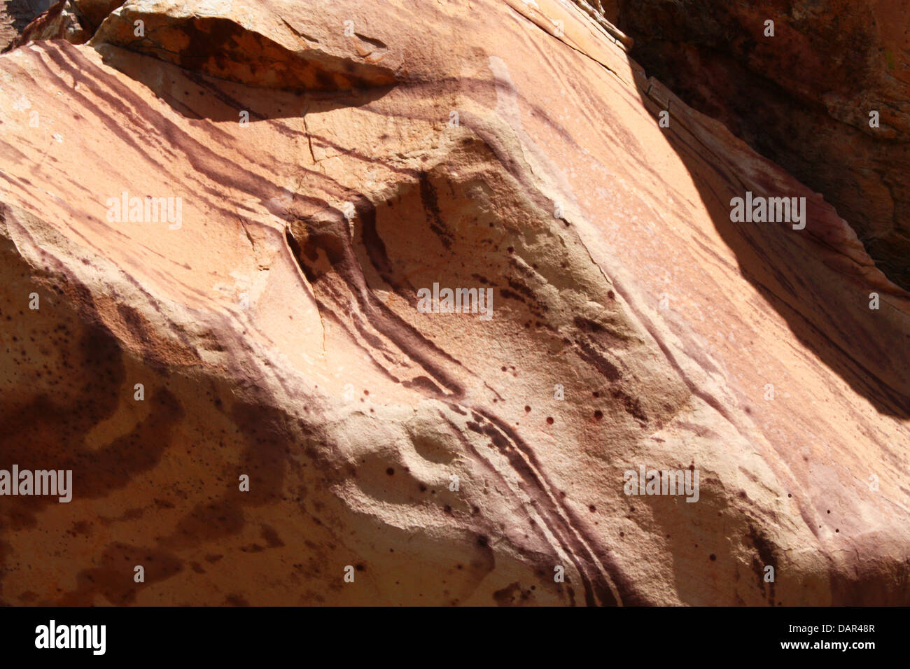 Rock striations hi-res stock photography and images - Alamy