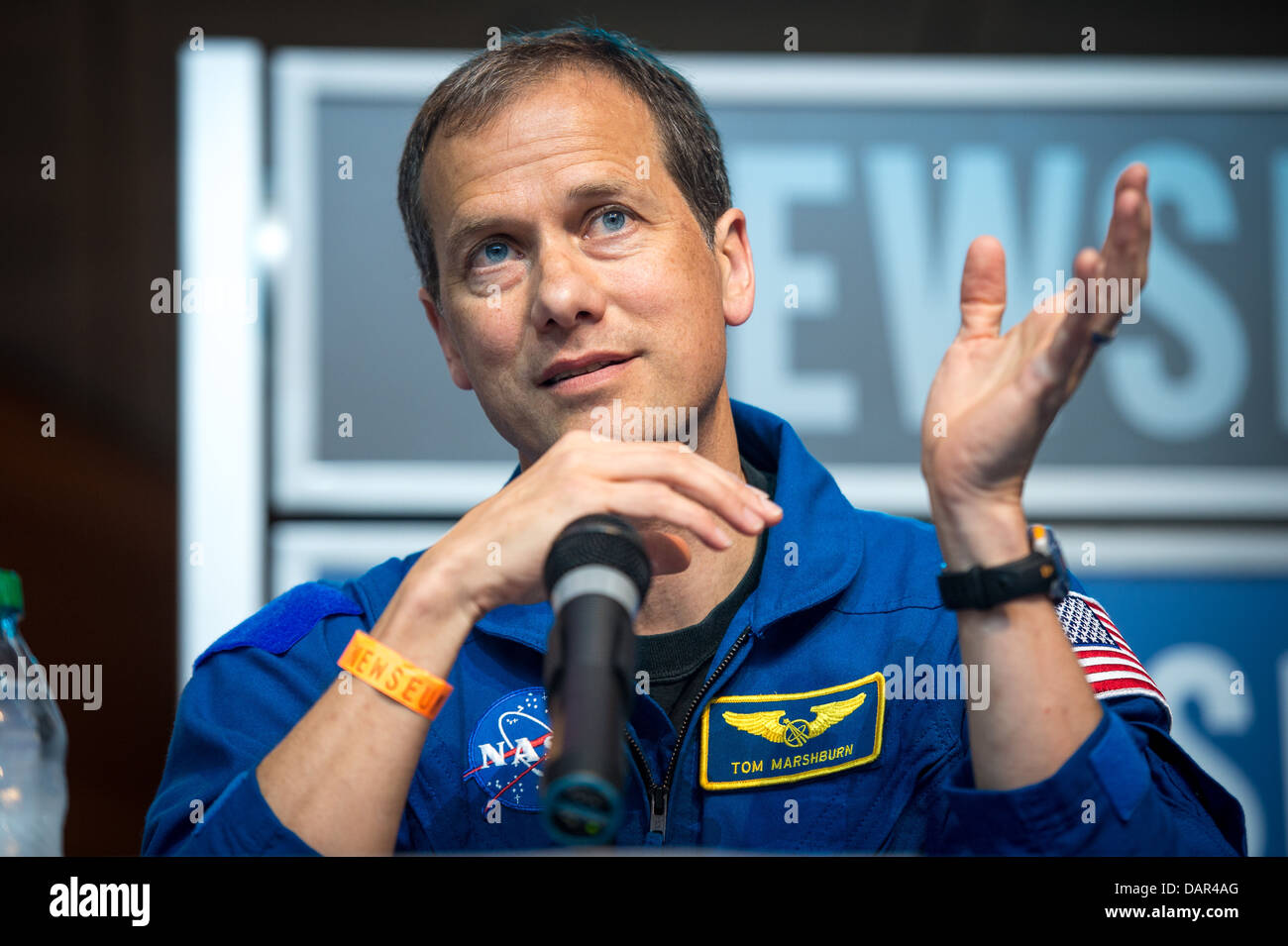 NASA astronaut Tom Marshburn discusses his spacewalk experience during ...