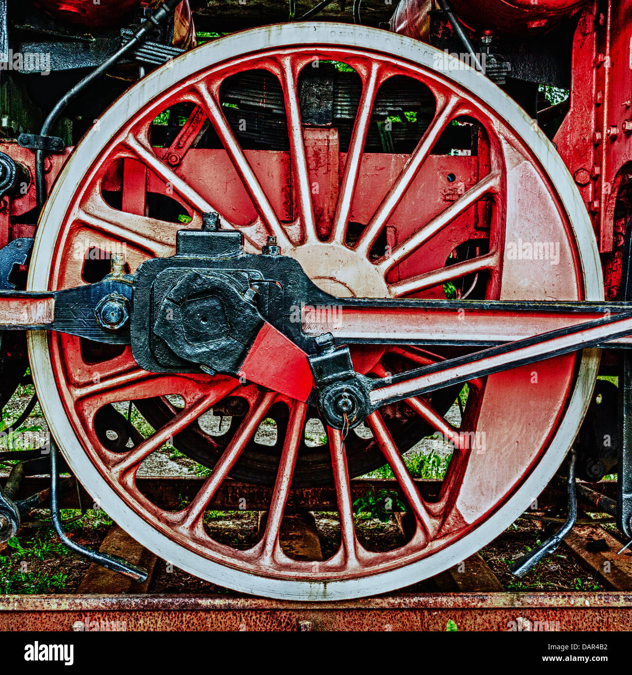 Steam locomotive wheel mechanism hi-res stock photography and images ...
