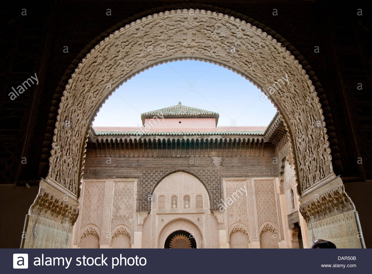Marrakech Ben Youssef Madrasa High Resolution Stock Photography and ...