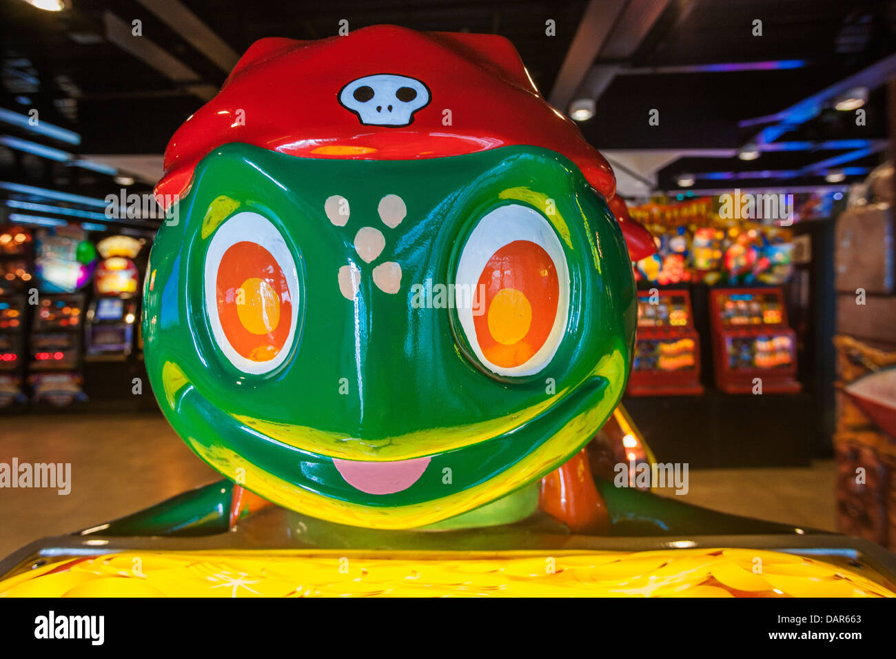 England, Somerset, Weston-Super-Mare, The Grand Pier, Amusement Arcade ...