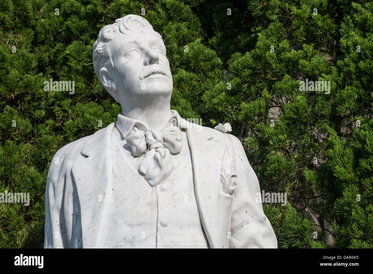 Statue of Puccini in Glover Garden Nagasaki, Japan Stock Photo - Alamy