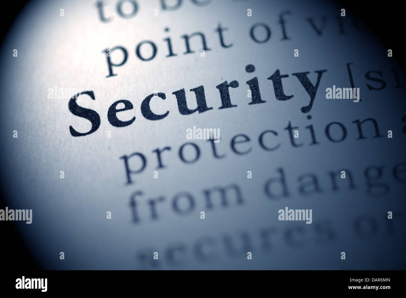 Security word hi-res stock photography and images - Alamy