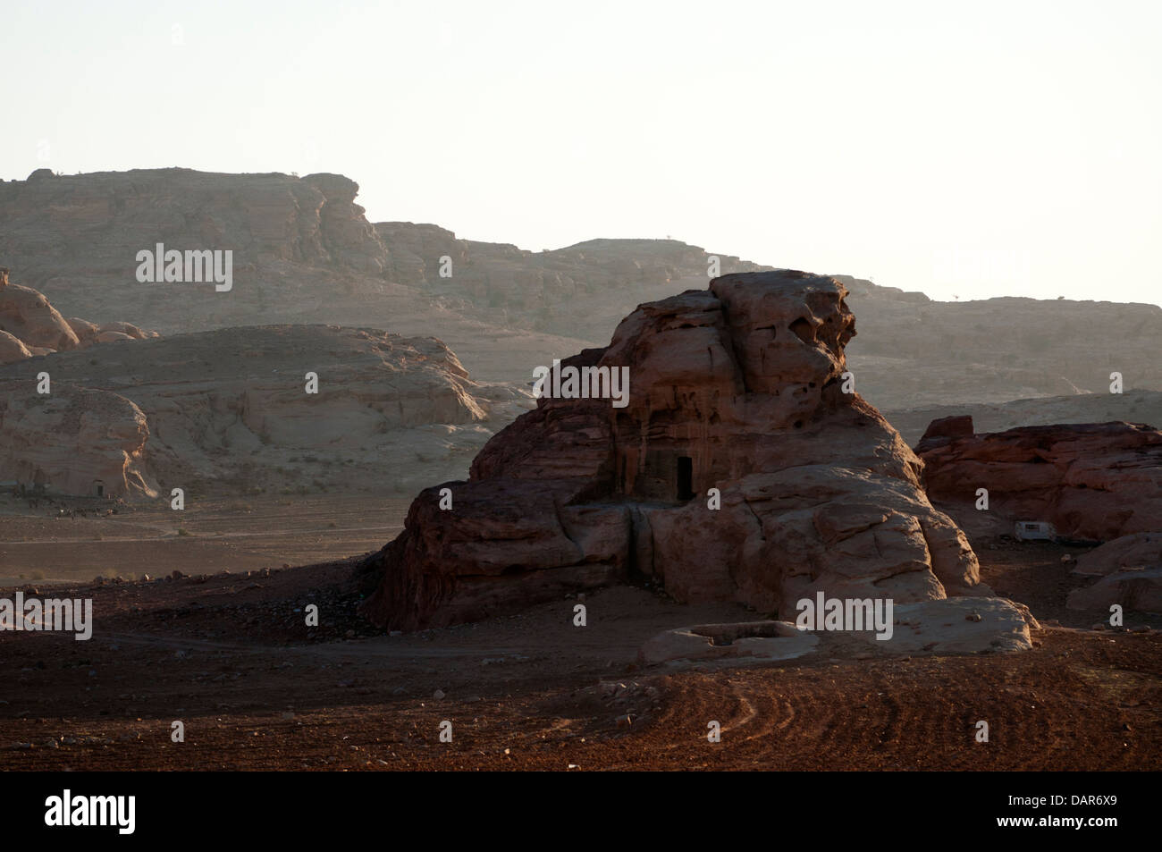 Rocks close to Wadi Mousa, Jordan Stock Photo - Alamy