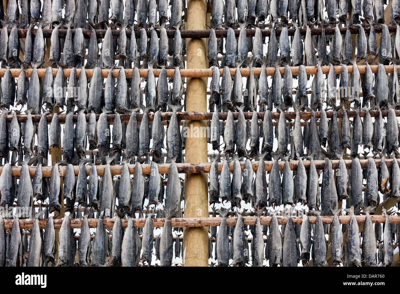 Drying racks for stockfish hi-res stock photography and images - Alamy