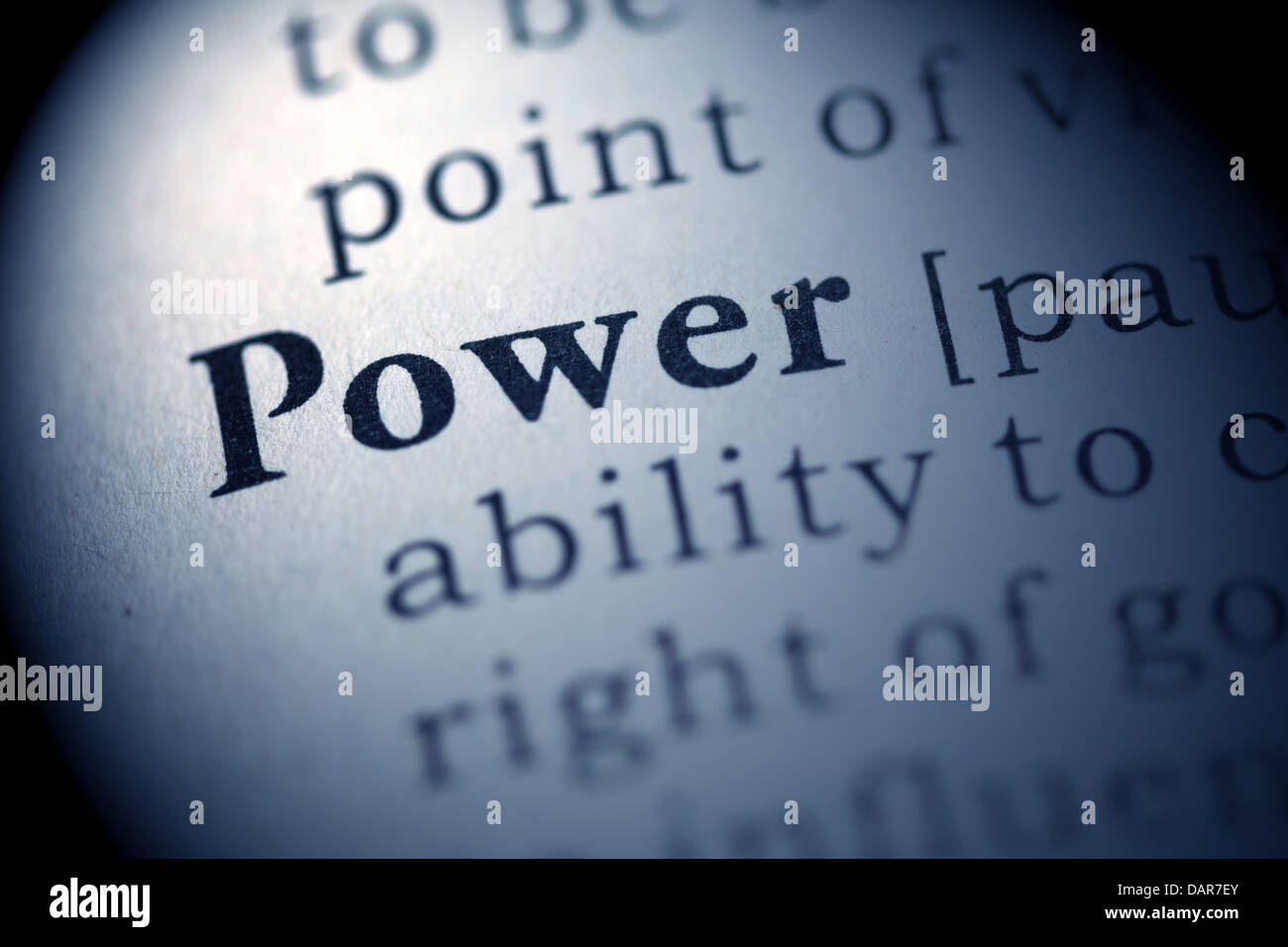Power word hi-res stock photography and images - Alamy