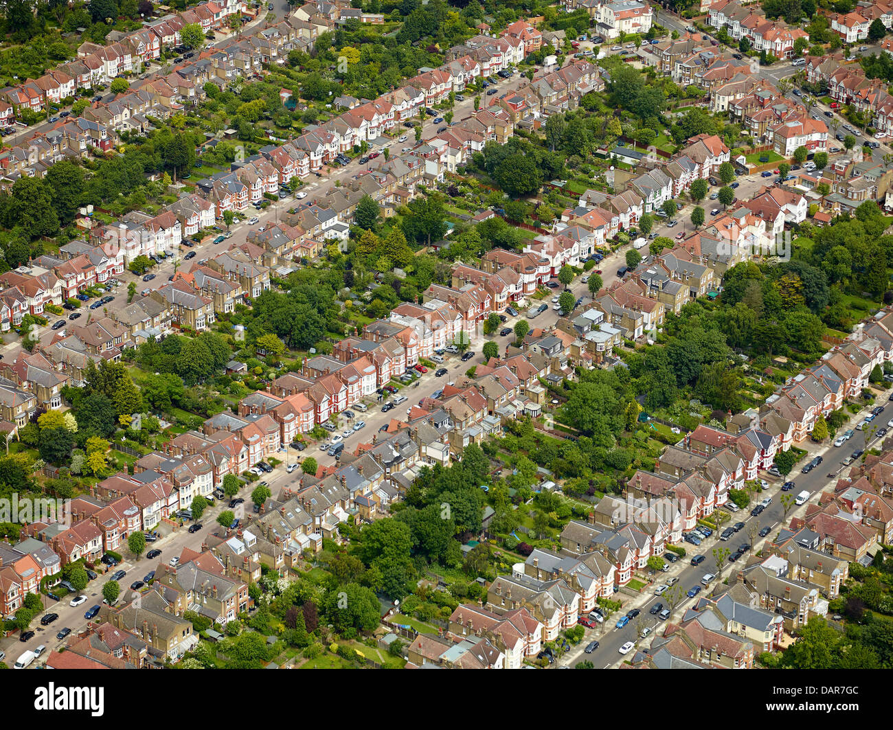 Suburban Homes, North London, UK Stock Photo - Alamy