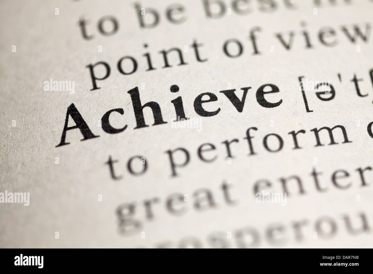 Achieve word hi-res stock photography and images - Alamy