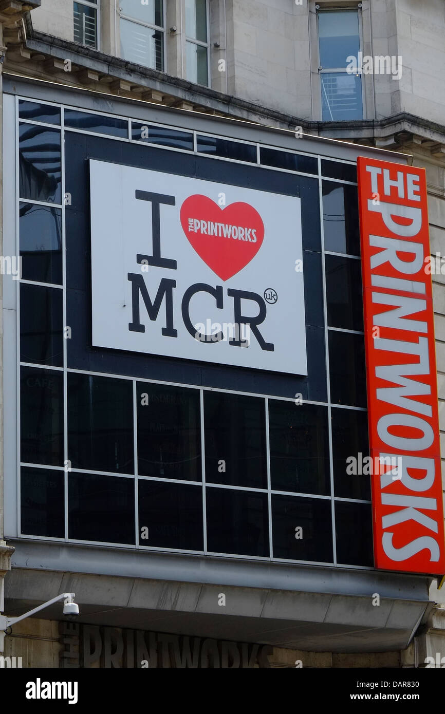 Manchester sign hi-res stock photography and images - Alamy