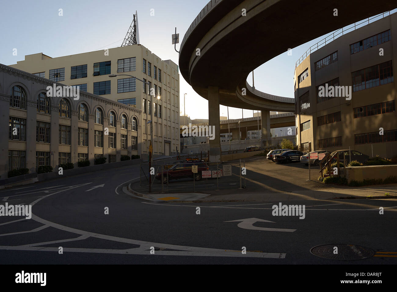 freeway onramp san francisco Stock Photo - Alamy