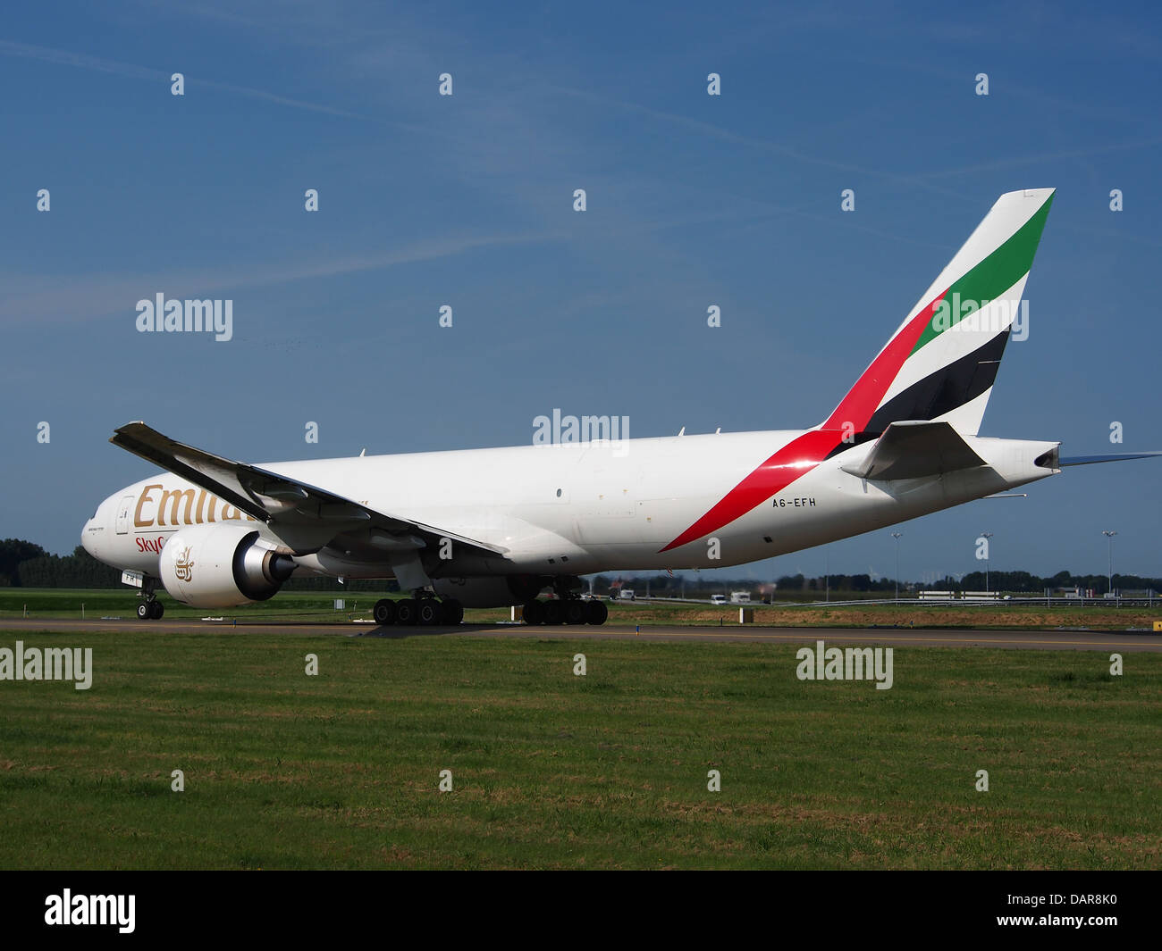 The Emirates Boeing 777-F1H (A6-EFH) is a long-range, wide-body ...