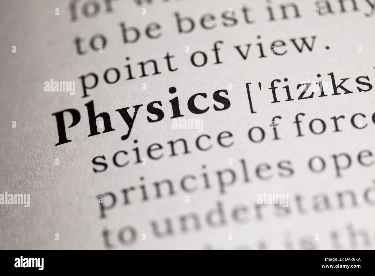 Physics text hi-res stock photography and images - Alamy