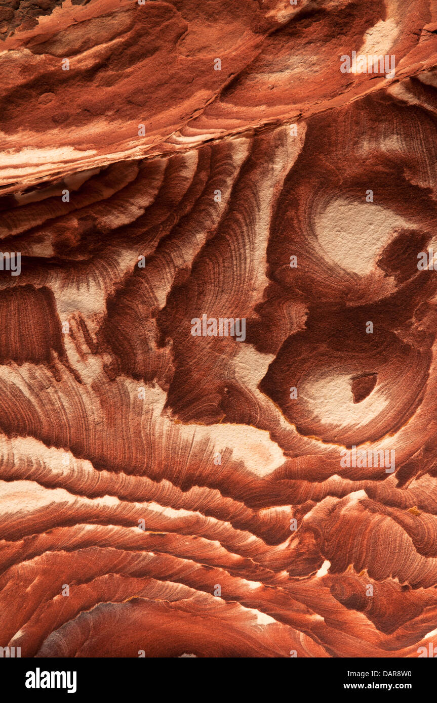 Multi-colored rocks in Petra, Jordan Stock Photo - Alamy